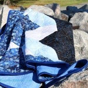 Water Crystals Quilt Pattern | Rona the Ribbiter