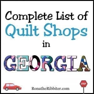 Complete List of 87 Quilt Shops in Minnesota | Rona the Ribbiter
