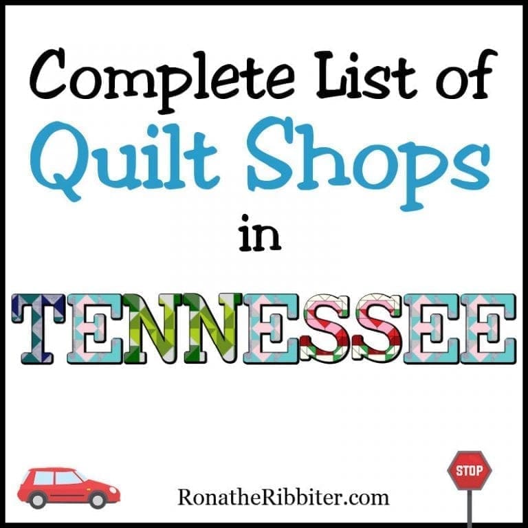 Complete List of 89 Quilt Shops in Minnesota | Rona the Ribbiter