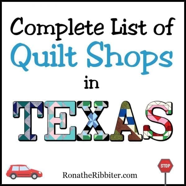 Complete List of 87 Quilt Shops in Minnesota | Rona the Ribbiter