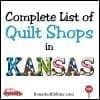 Complete List of 85 Quilt Shops in Oregon | Rona the Ribbiter