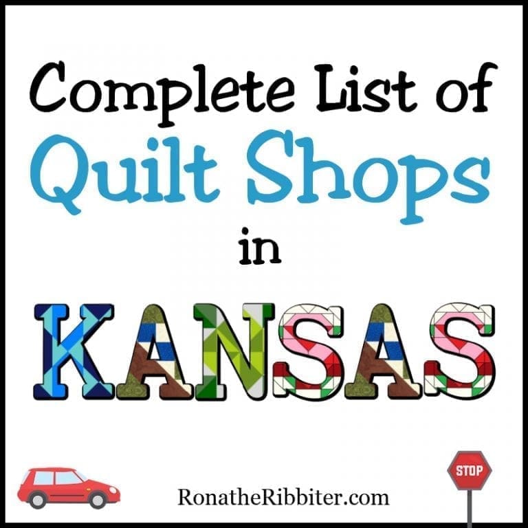 Complete list of 39 Quilt Shops in Georgia | Rona the Ribbiter