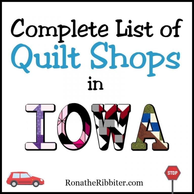 Complete List of 86 Quilt Shops in Oregon | Rona the Ribbiter