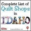 Complete list of 37 Quilt Shops in Georgia | Rona the Ribbiter