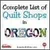 My Girlfriend's Quilt Shoppe - A Quilt Shop Spotlight | Rona the Ribbiter