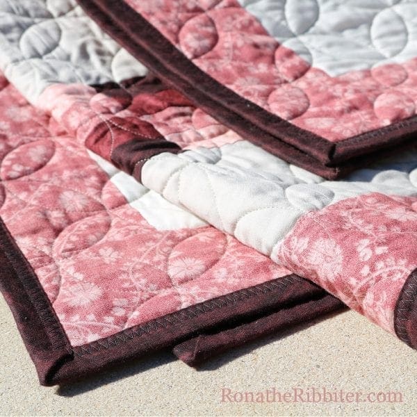 Rose Window Quilt Pattern | Rona the Ribbiter