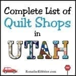 Complete list of 39 Quilt Shops in Georgia | Rona the Ribbiter