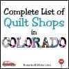 Complete list of 39 Quilt Shops in Georgia | Rona the Ribbiter