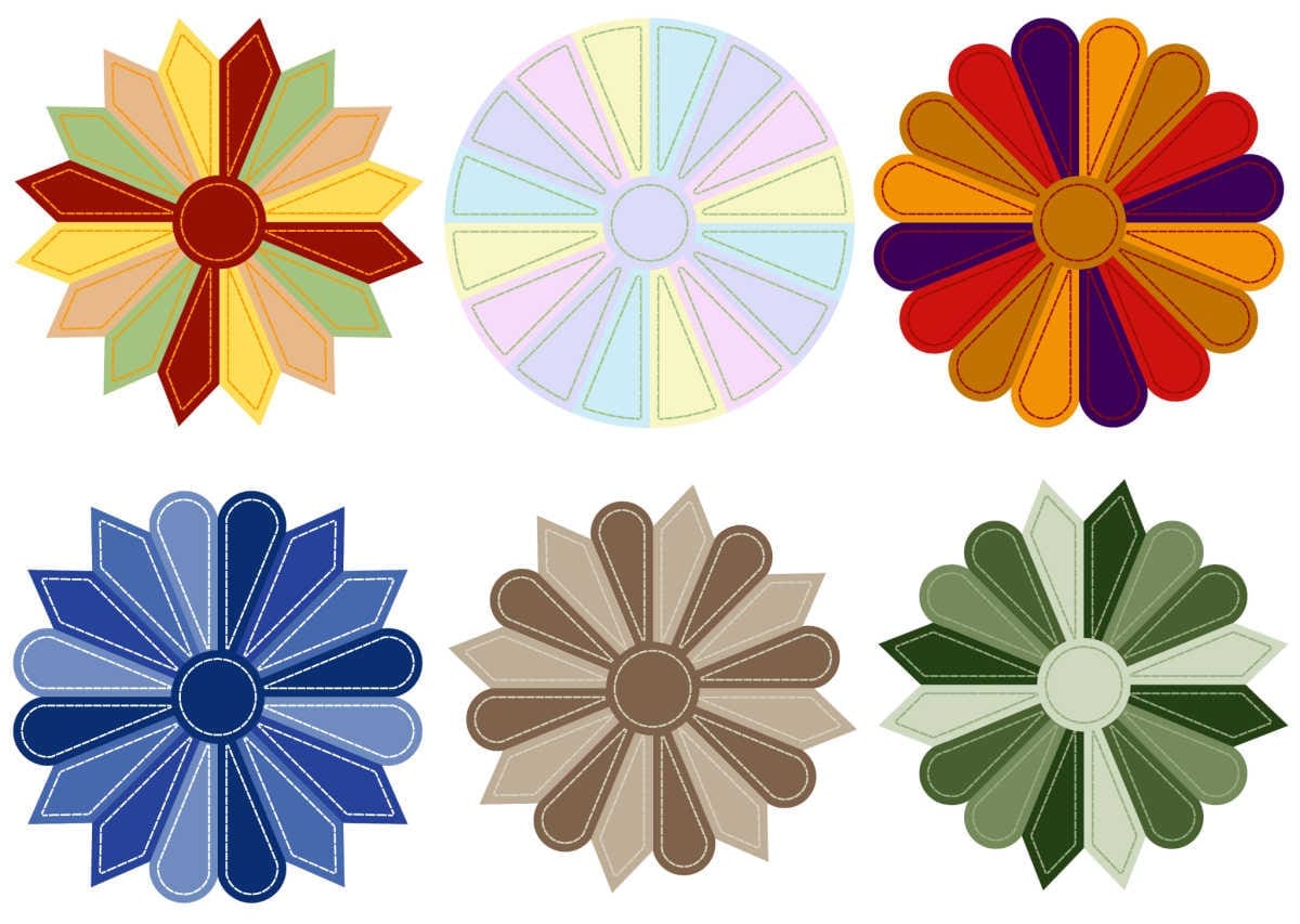 The History of the Dresden Plate Quilt Block | Rona the Ribbiter