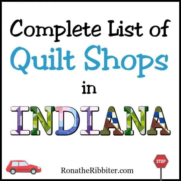 Complete list of 37 Quilt Shops in Georgia | Rona the Ribbiter