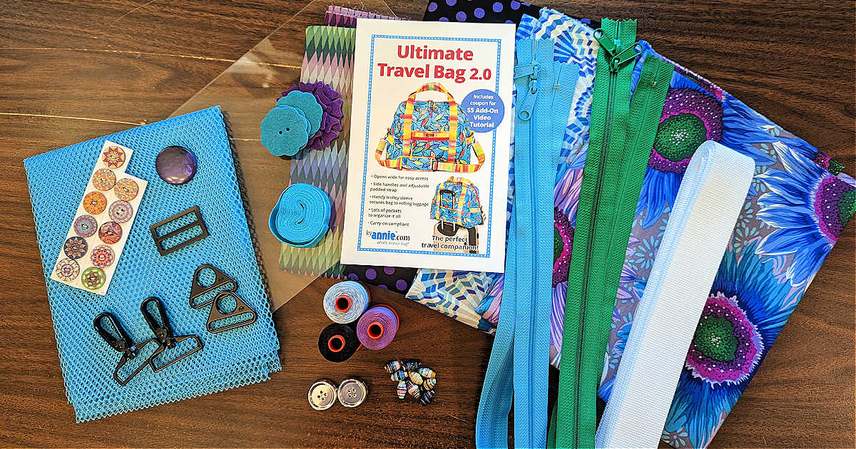 How to Make the Ultimate Travel Bag 2.0 | Rona the Traveling Quilter