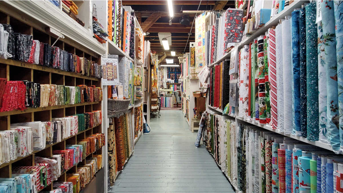 Frond Design Studios: A Quilt Shop Spotlight: Rona the Ribbiter