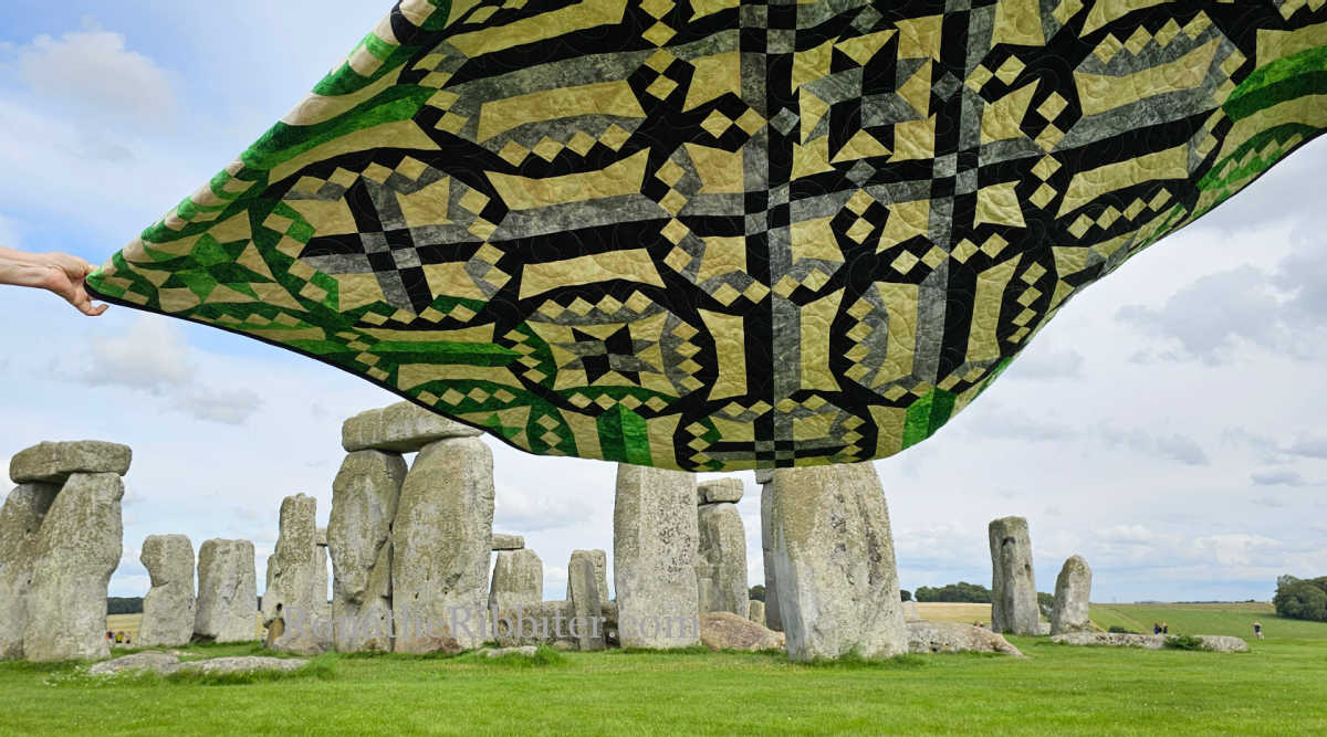 Stonehenge Quilt Pattern | Rona the Ribbiter