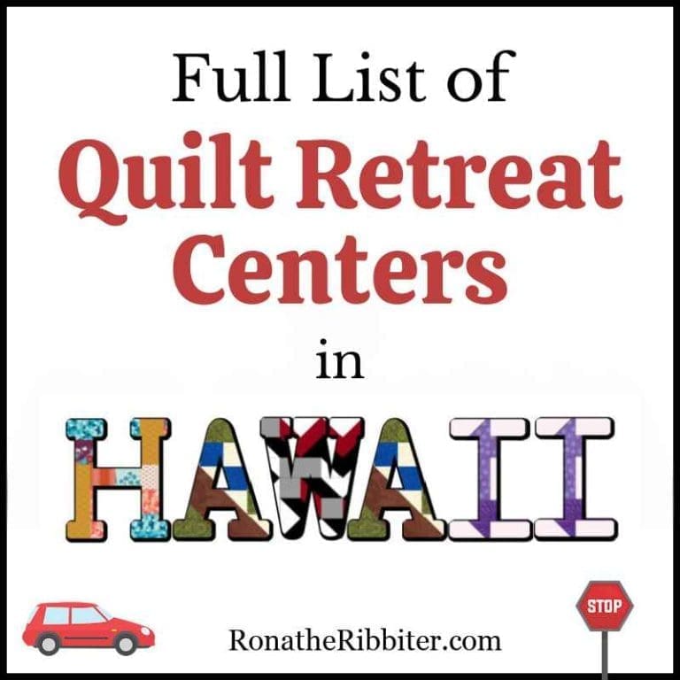Complete Lists of Quilt Retreat Centers in the United States | Rona the ...