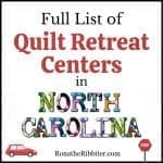 Complete list of 39 Quilt Shops in Georgia | Rona the Ribbiter