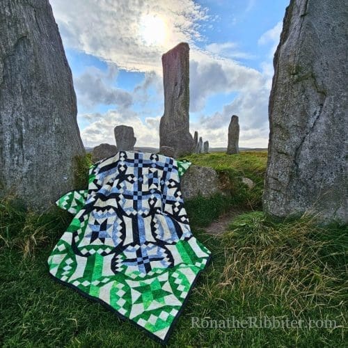 Stonehenge Quilt Pattern | Rona the Ribbiter